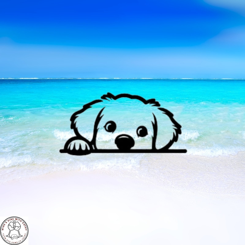 Vinyl Dog Decal - Etsy