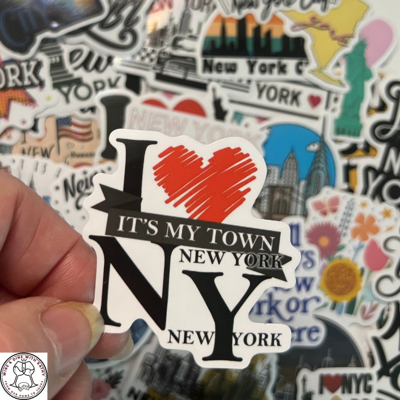 New York New York Stickers, New York Stickers, Random Sticker Packs 10 ...