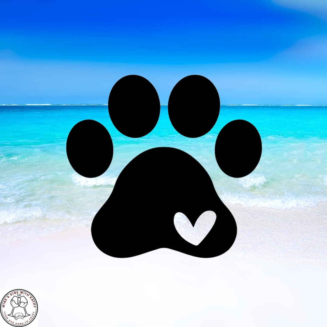 Paw Decal, Pet Decal, Cat Paw, Dog Paw - Car Decal, Wall Decal, Indoor ...