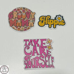 Hippie Stickers, 60's Nostalgia, 60s Boho, Random Sticker Packs 10/20 ...