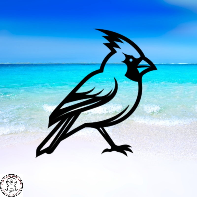 Cardinal Decal - Etsy