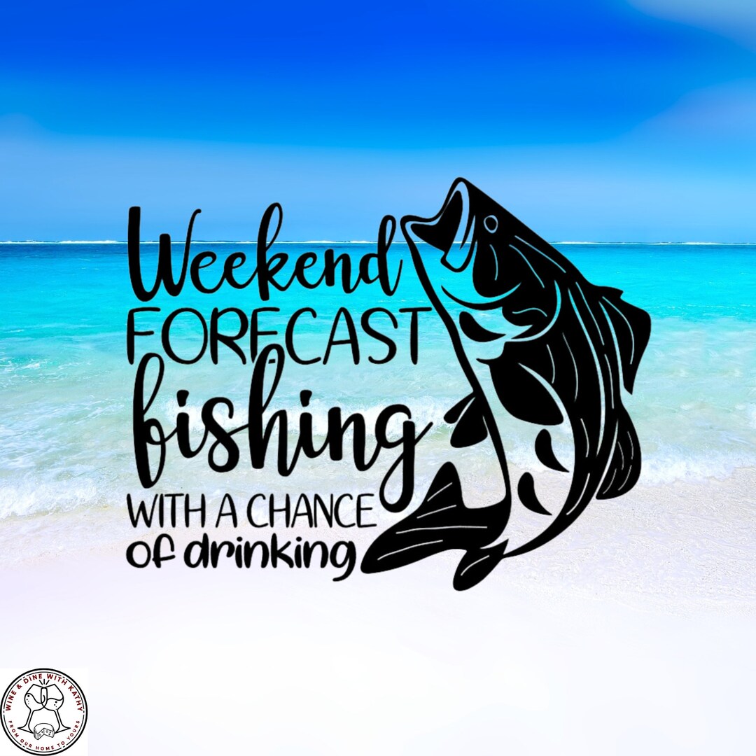 Fishing Decal, Funny Fishing Decal, Car Decal, Wall Decal, Indoor ...