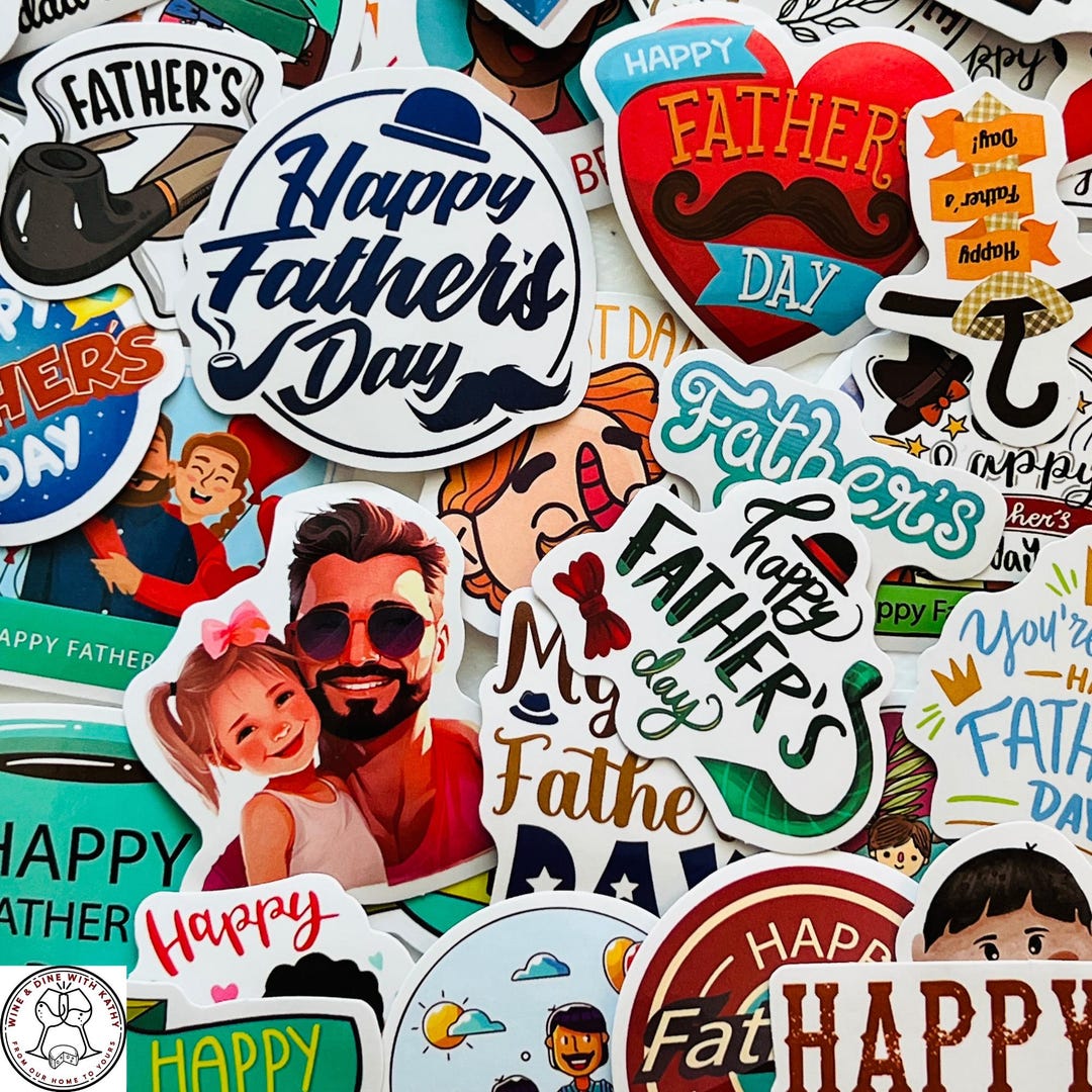 Fathers Day Stickers, Dad Stickers, Random Sticker Packs 10/20/50 ...