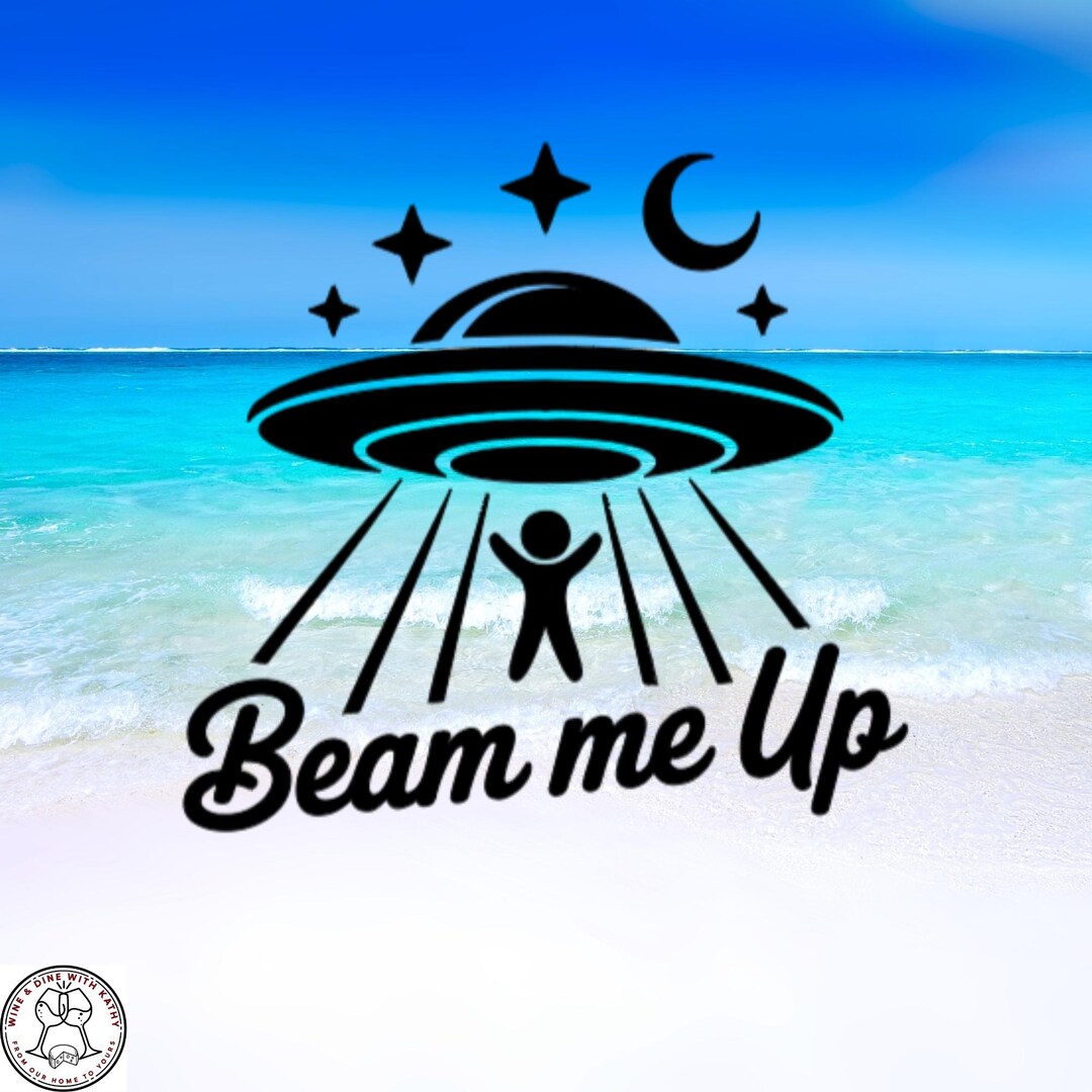Beam Me up Decal Listing, Aliens Decal, Car Decal, Wall Decal, Indoor ...