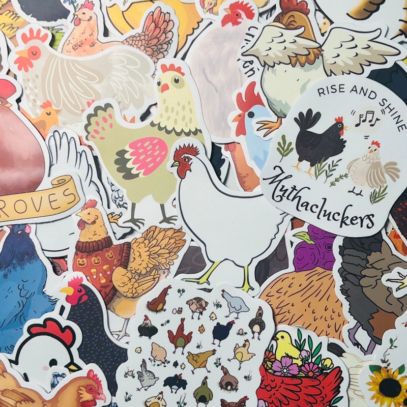 Chicken Decal - Etsy