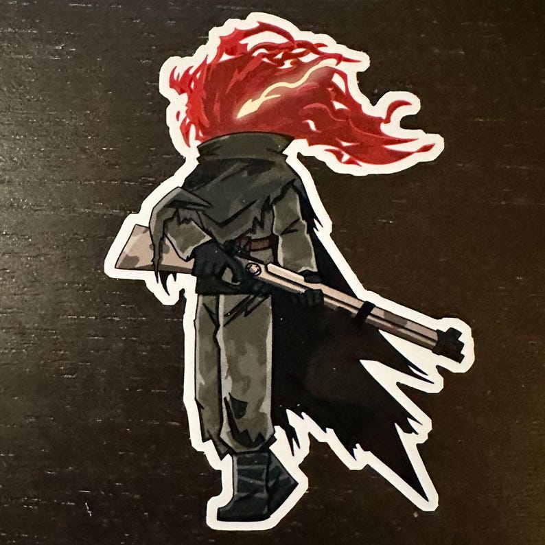 Limbus Company Sticker Der Fluchschutze/liu Ishmael/sunshower ...