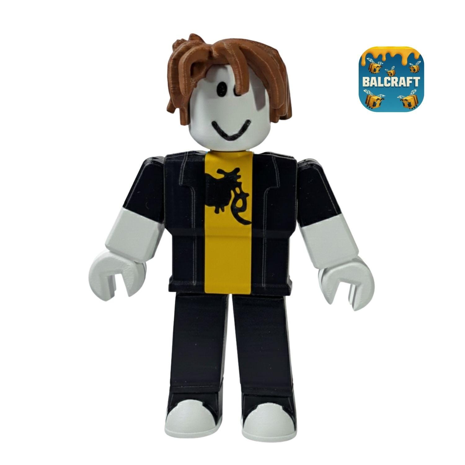 Noob Figure With 3D Printed Model Bacon Hair ROBLOX Figured Forsaken ...