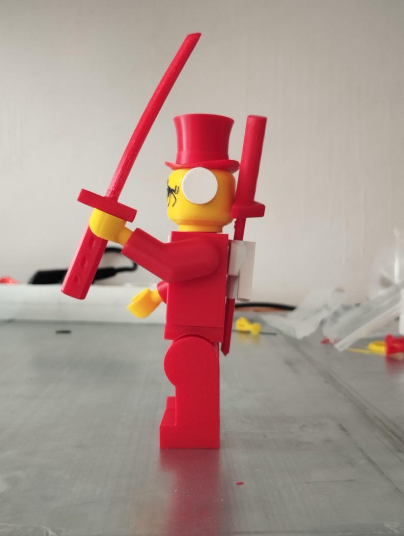 3D Printed FORSAKEN Roblox Figure Sammy Character for Kids Gift Toys - Etsy