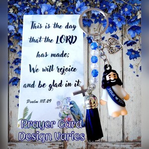 Jesus Keychain. Faith Keychain. Prayer Card. Christian Gifts. Purse ...