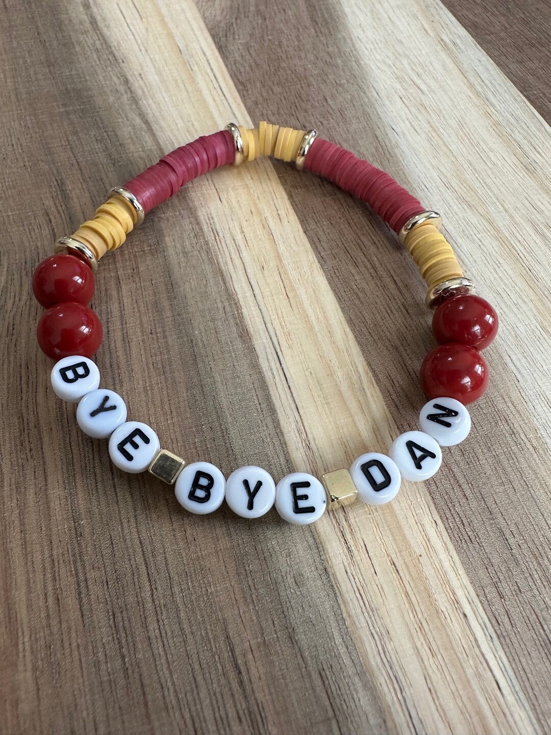 Washington Commanders bye BYE Dan Heishi Bead - Etsy