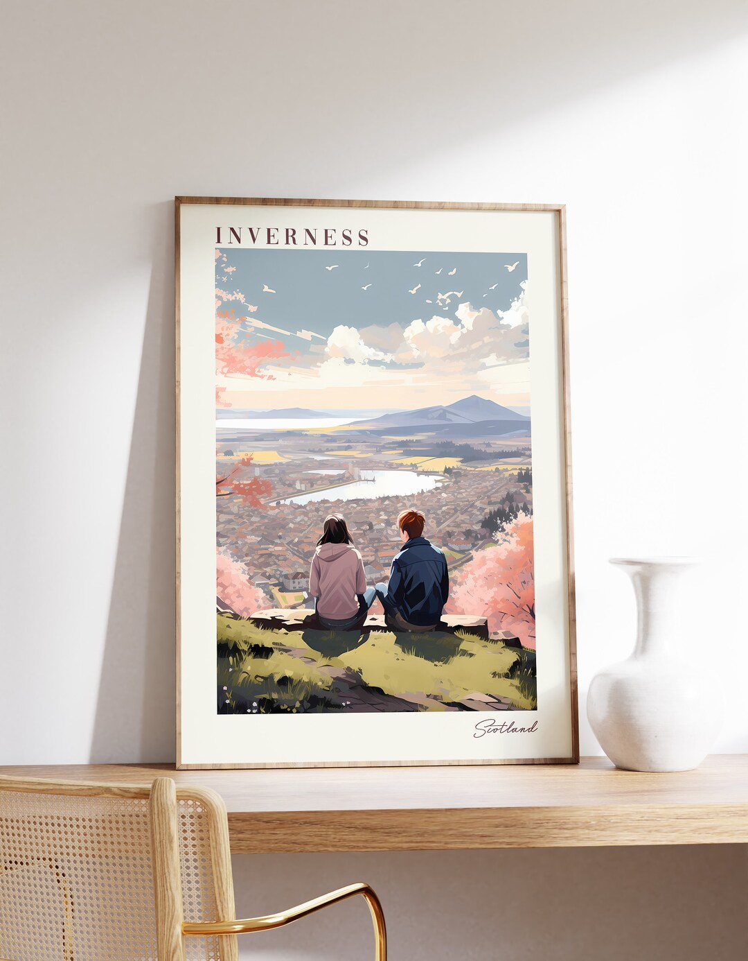 Scotland Travel Poster | Scotland Travel Print | Scotland Wall Decor ...