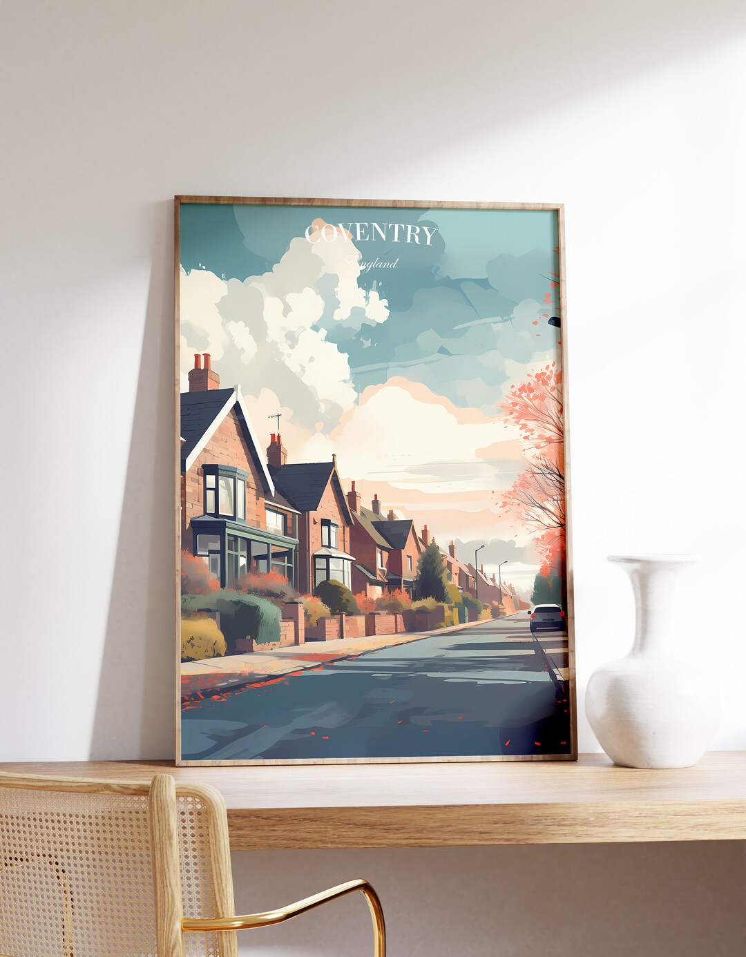 Coventry Travel Poster England Travel Decor England Poster Coventry ...