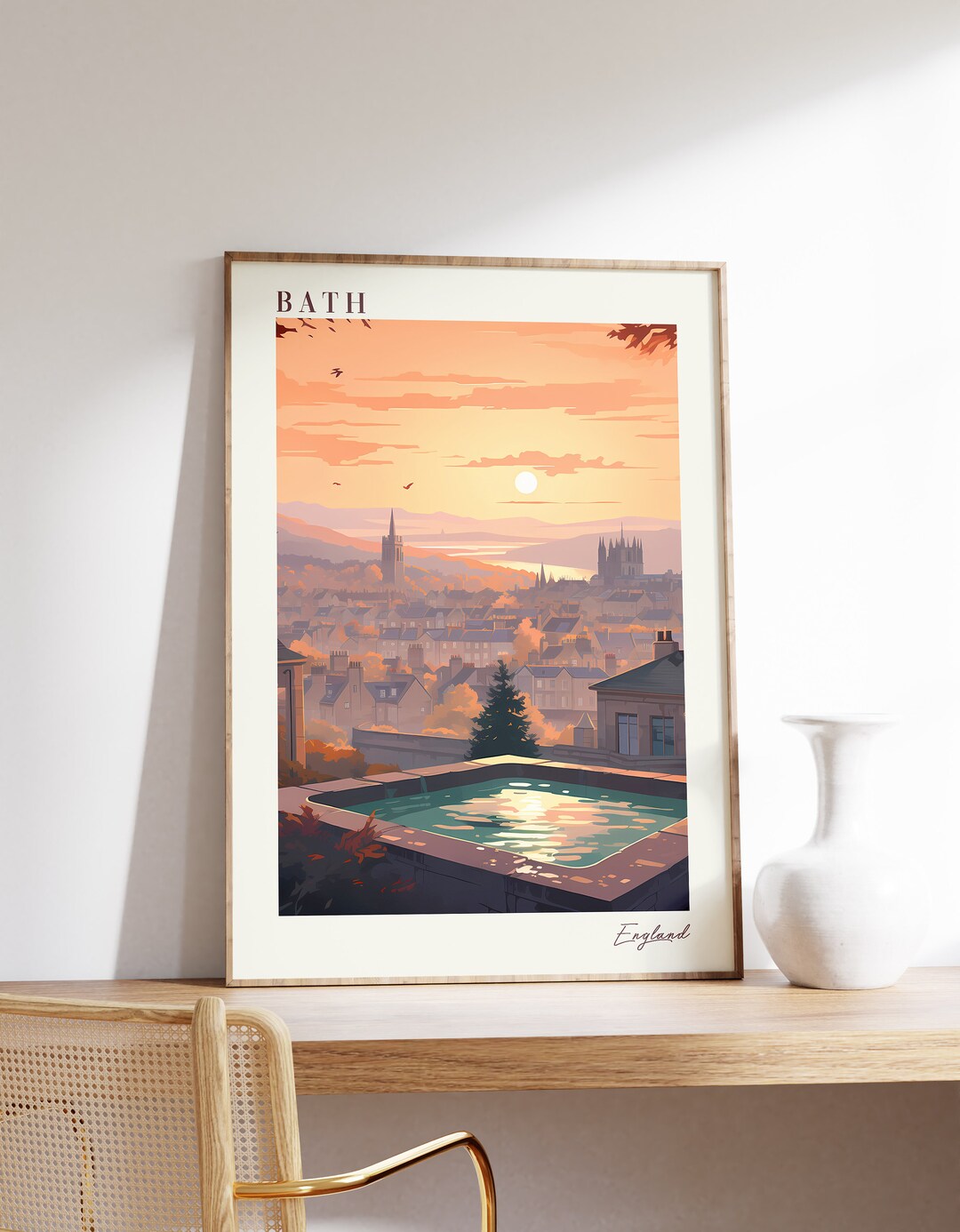 England Travel Poster | England Travel Print | England Wall Decor ...