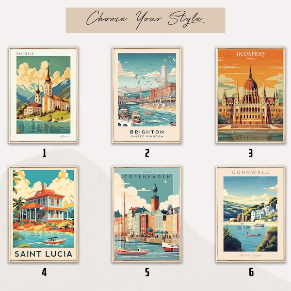 Vintage Travel Poster - Etsy