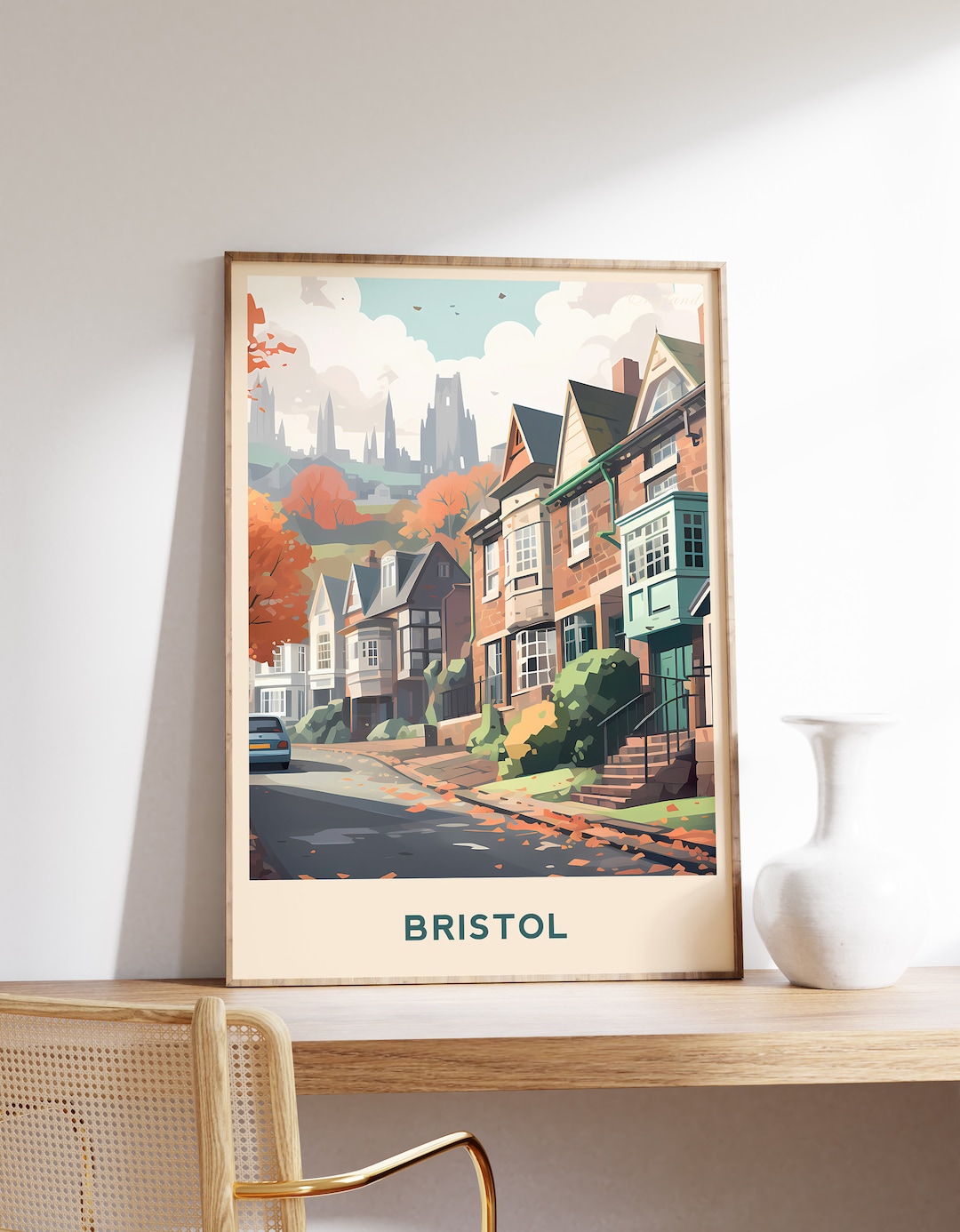 Bristol Wall Art | Bristol Travel Print | Bristol Decor | England Print ...