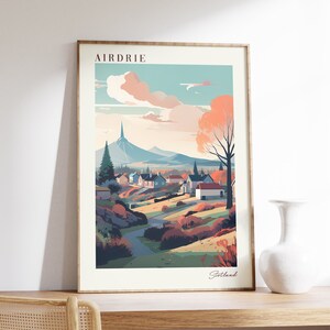 Scotland Travel Poster | Scotland Travel Print | Scotland Wall Decor ...