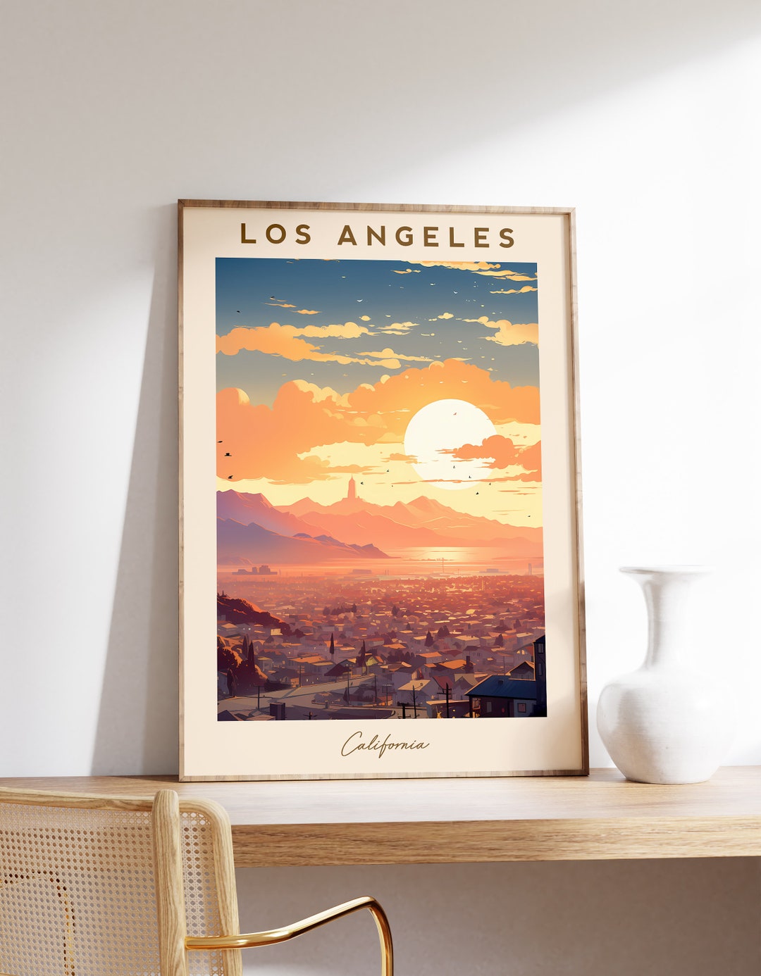California Travel Poster | California Travel Print | California Wall ...