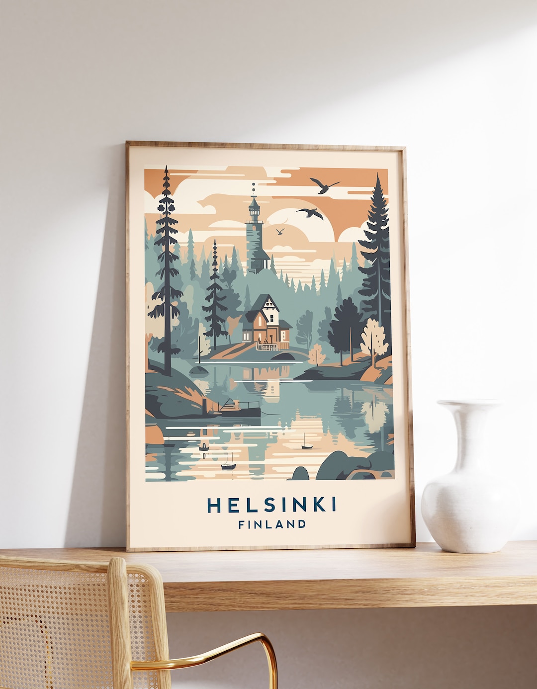 Helsinki Travel Poster | Finland Travel Poster | Finland Artwork ...