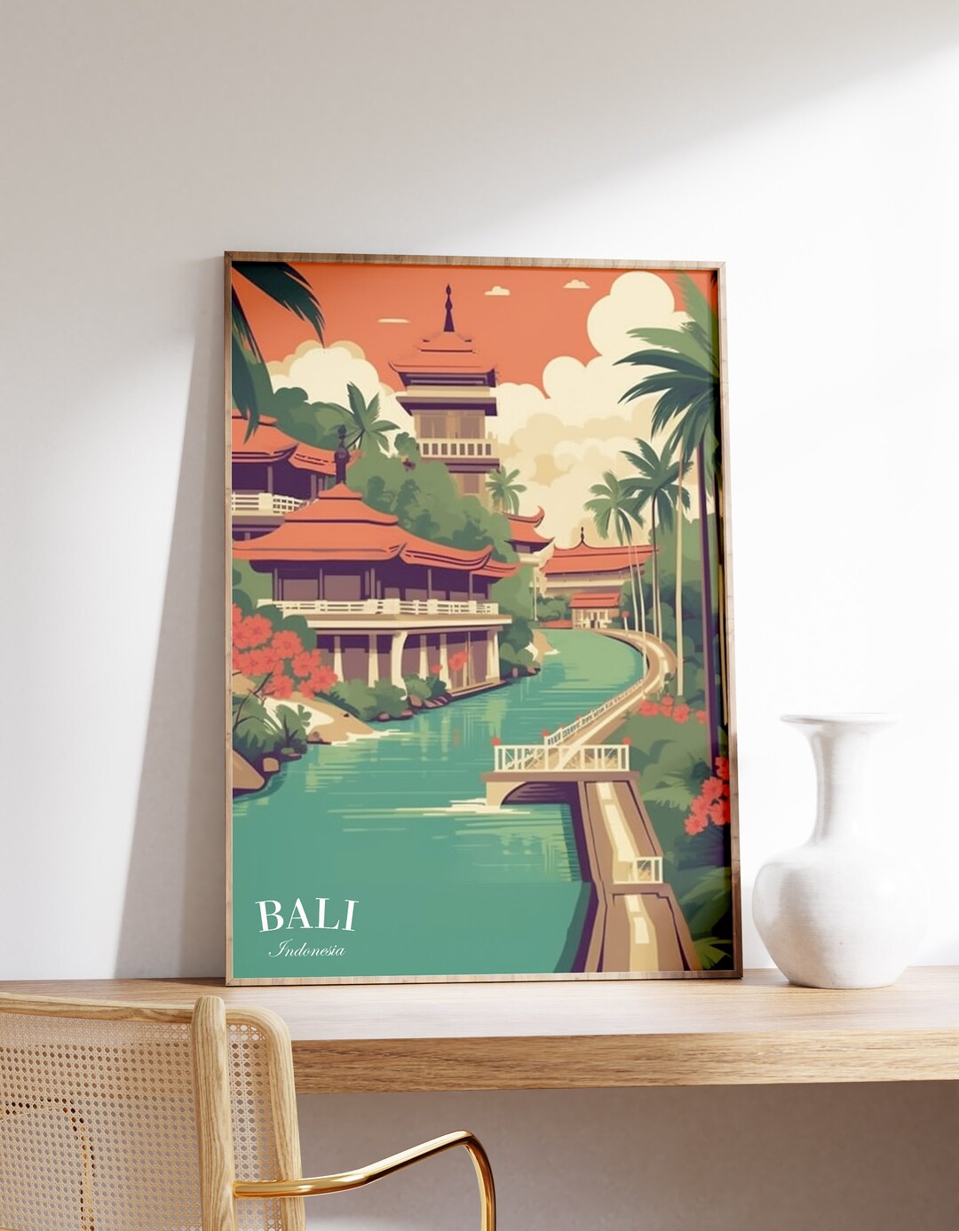 Bali Travel Print | Bali Travel Poster | Bali Wall Art | Bali Poster ...