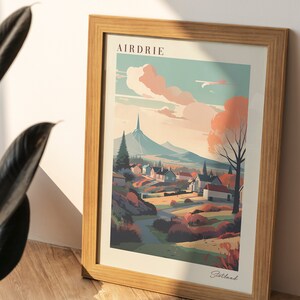 Scotland Travel Poster | Scotland Travel Print | Scotland Wall Decor ...
