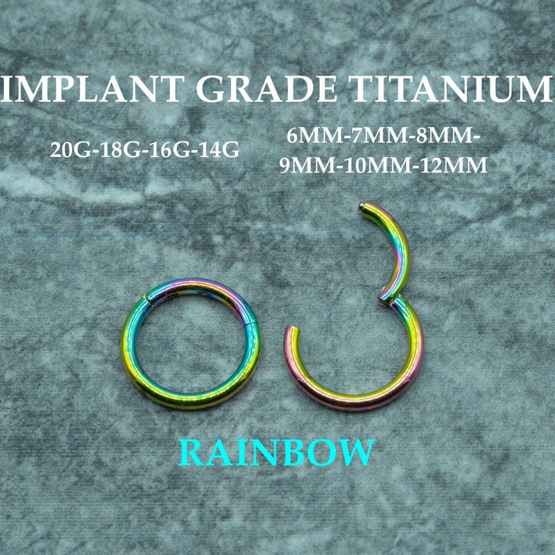 Rainbow Titanium - Etsy