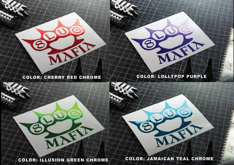 MEGA Sticker PACK, (20 Colors) Custom Decal Bumper Sticker Window ...