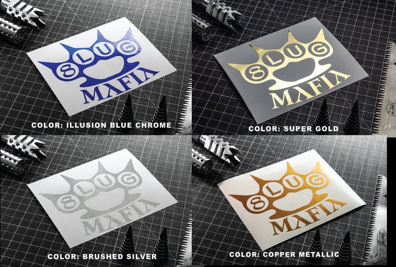 MEGA Sticker PACK, (20 Colors) Custom Decal Bumper Sticker Window ...