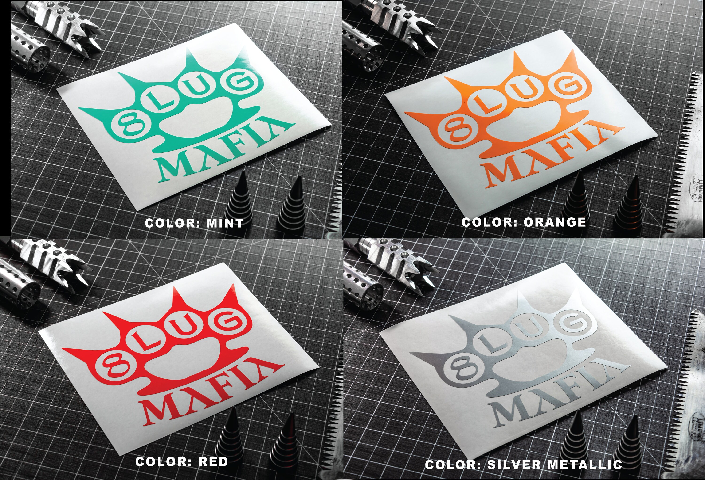 Mega Sticker Pack 20 Colors Custom Decal Bumper Sticker Window Graphic