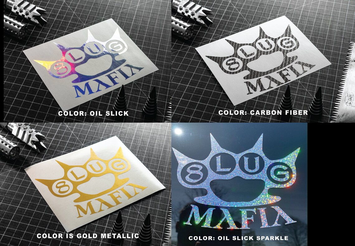 MEGA Sticker PACK, (20 Colors) Custom Decal Bumper Sticker Window ...
