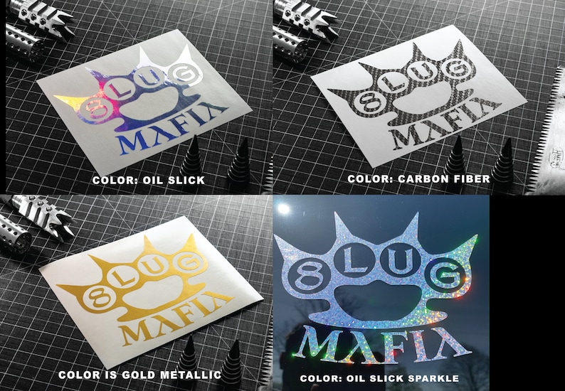 MEGA Sticker PACK, (20 Colors) Custom Decal Bumper Sticker Window ...