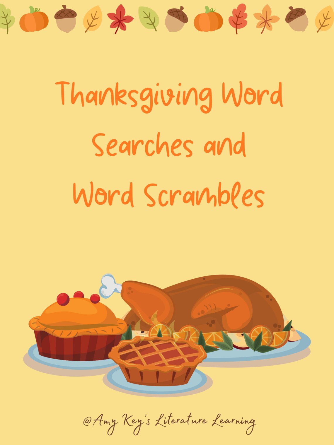 Thanksgiving Word Search, Thanksgiving Word Scrambles, Printable ...