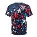 3D Star Spangled Glory T-shirt Red, White, and Blue Festive Design on ...