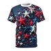 3D Star Spangled Glory T-shirt Red, White, and Blue Festive Design on ...