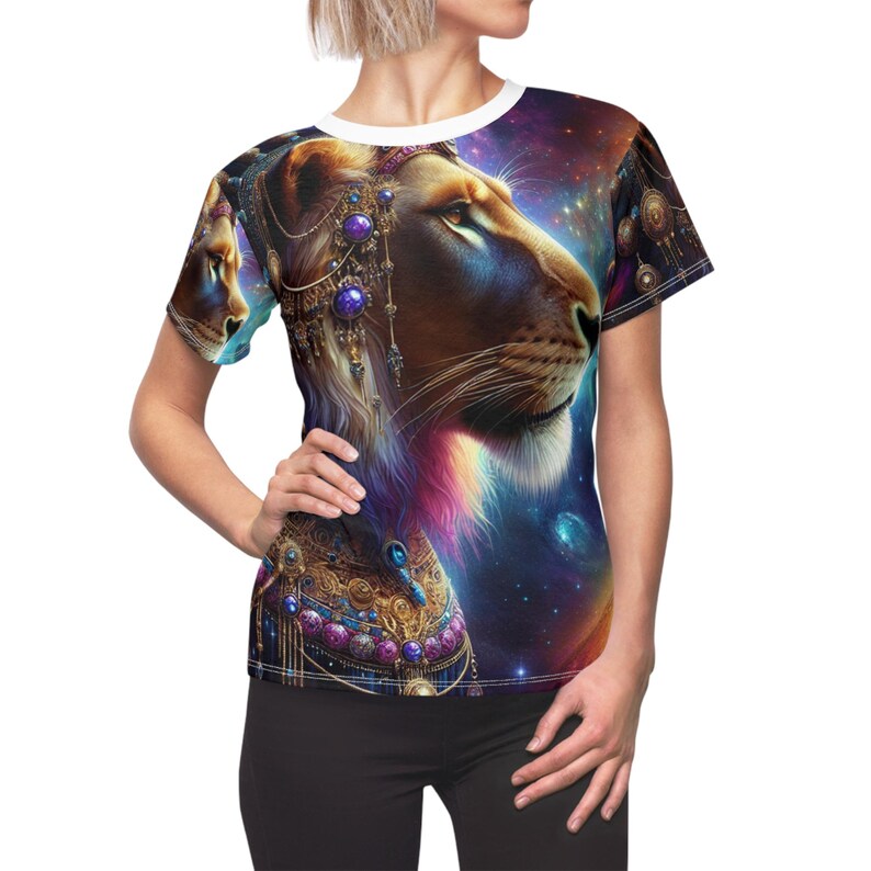 Ethereal Cosmic Queen: Rastafari Lioness Adorned in Majestic Regalia ...