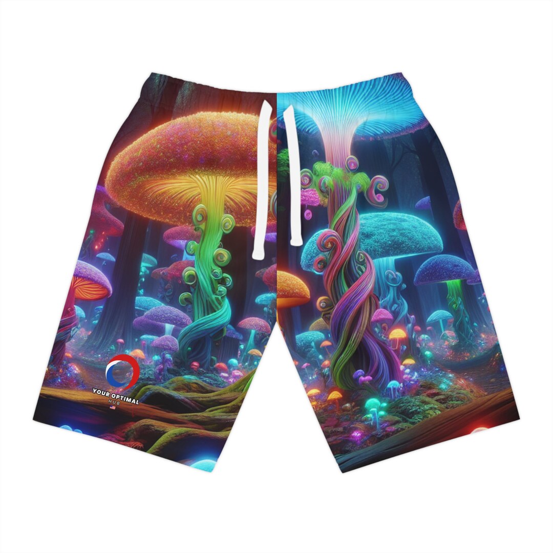Isabella Vanetti - Blacklight Reactive Shorts - Etsy