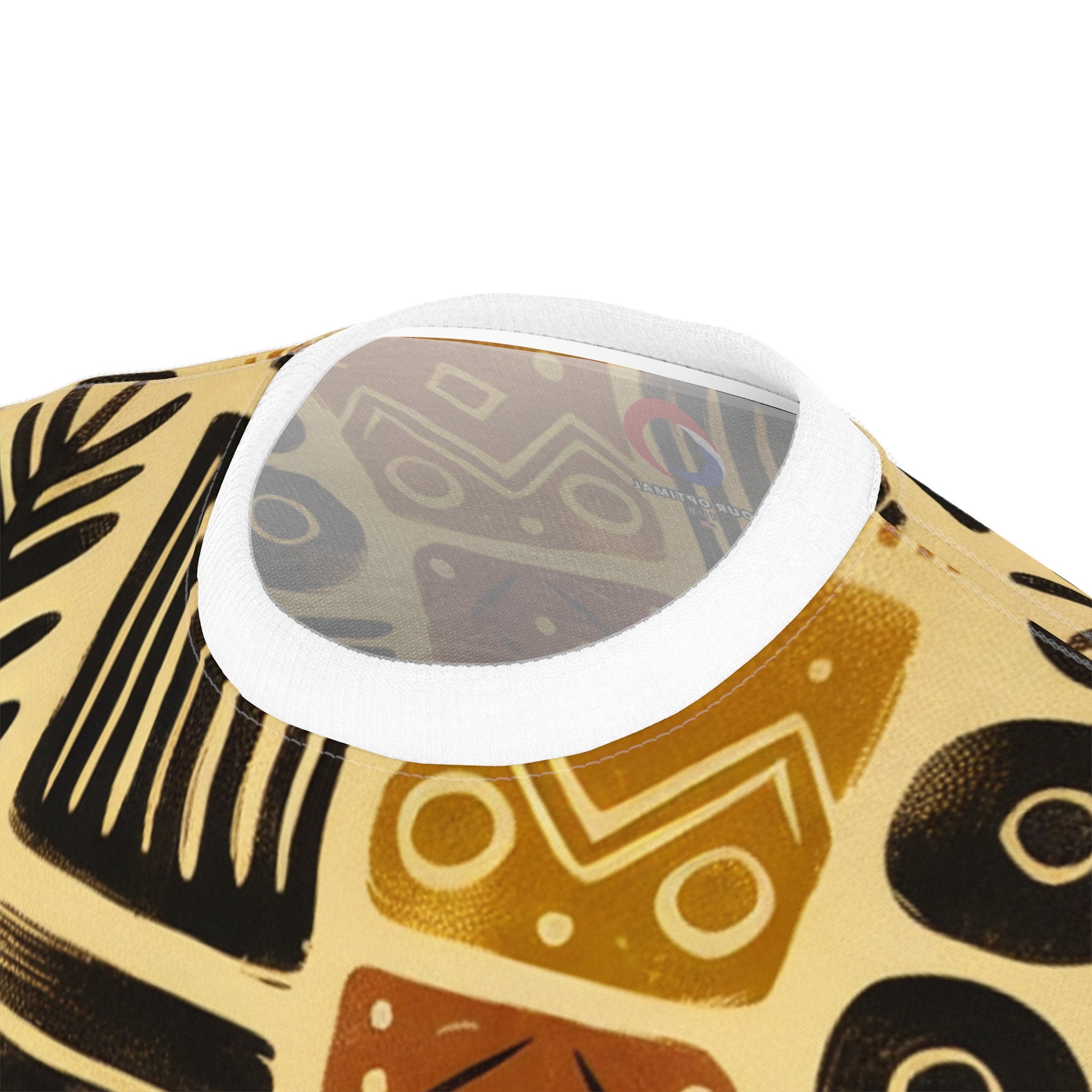 Handcrafted African Mud Cloth Inspired T-shirt, Organic Tribal Motifs ...