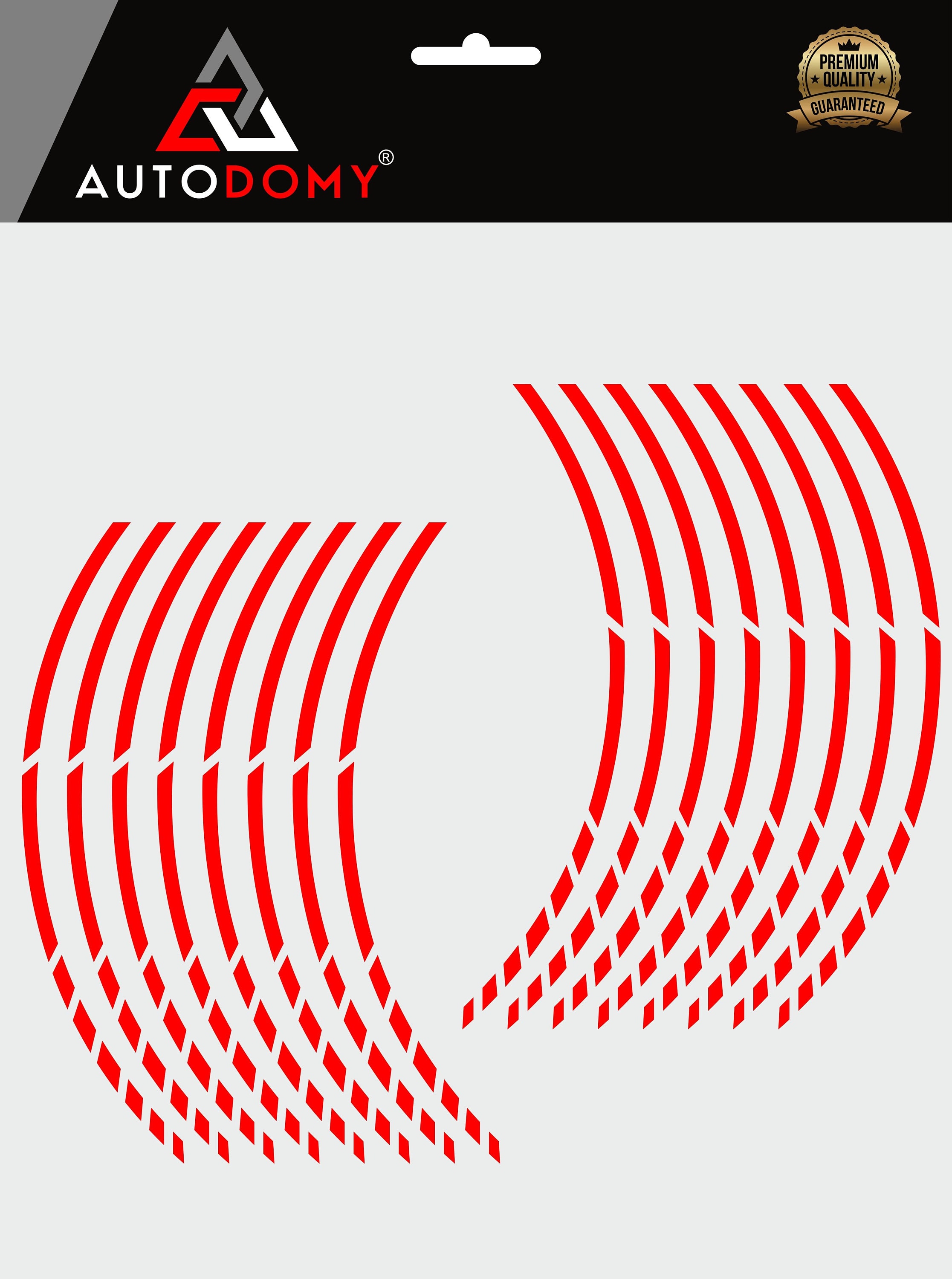 Motorcycle Wheel Rim Tape Stickers Decal Complete Set for 2 Wheels From ...