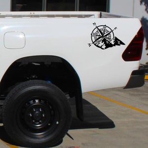 Compass Sticker Compass Window Decal Compass 4x4 off Road Vinyl Wind ...