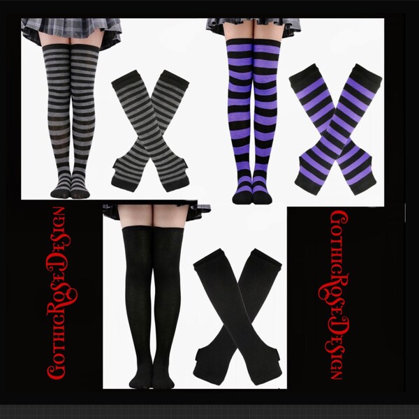 Thigh High Knit Sock - Etsy