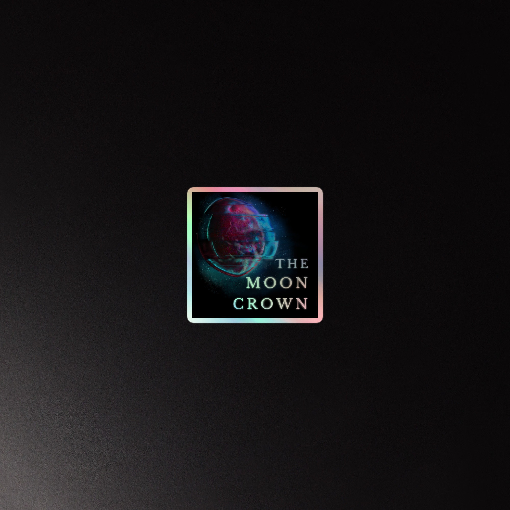 The Moon Crown Cover Art Holographic Sticker - Etsy