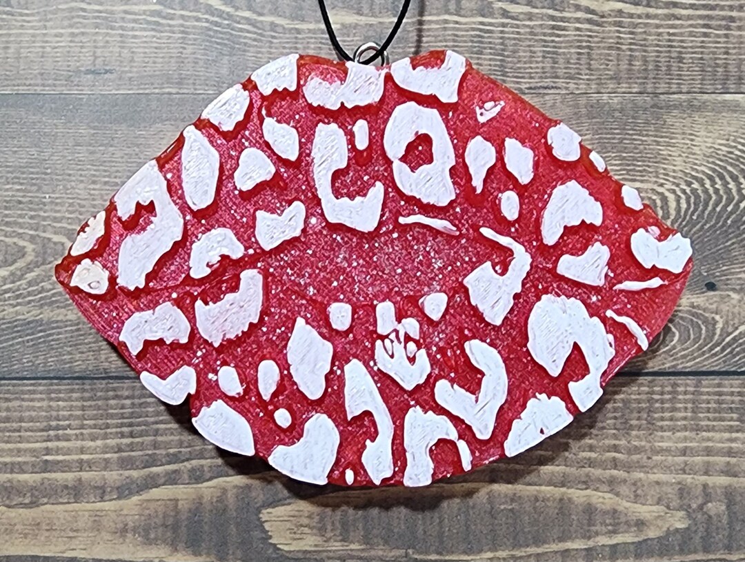 Leopard Print Lips Freshie,lips Car Freshie,car Air Freshener,leopard ...