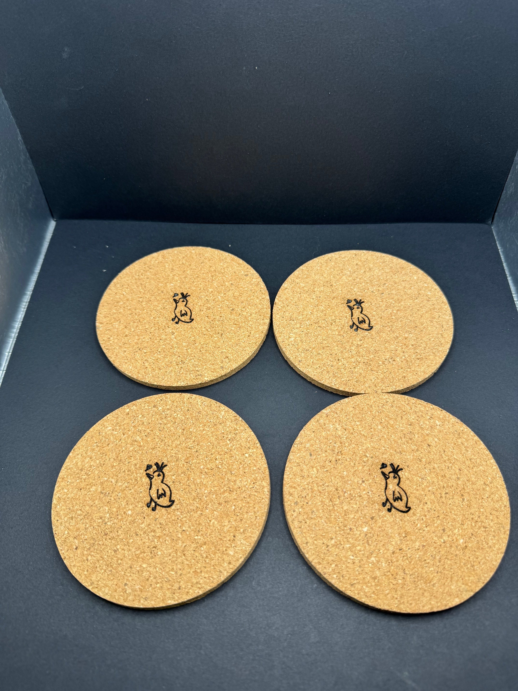 Hilarious Laser Engraved Cork Coaster - Set of 4 - Etsy
