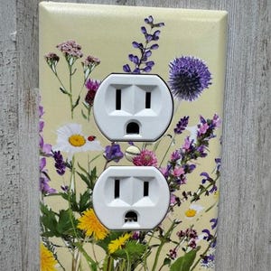 Custom Switch and Outlet Covers - Vibrant Uv-printed Artwork - Etsy