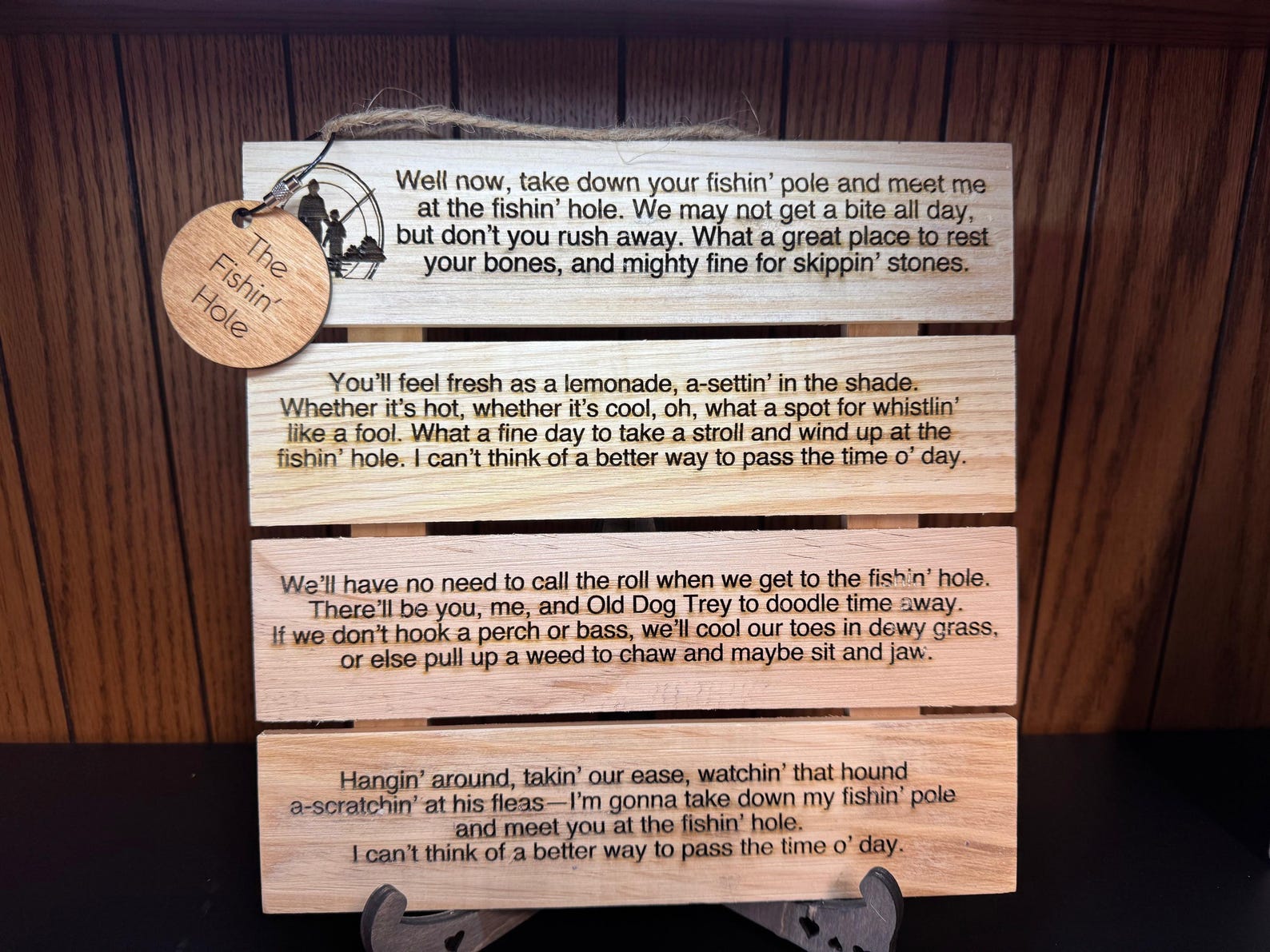 Wooden "the Fishing Hole" Andy Griffith Mayberry Sign - Etsy