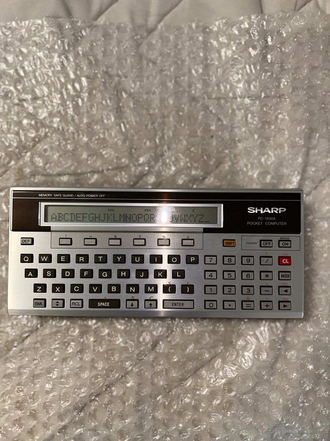 Vintage SHARP PC-1500A Personal Computer Programmable - Etsy
