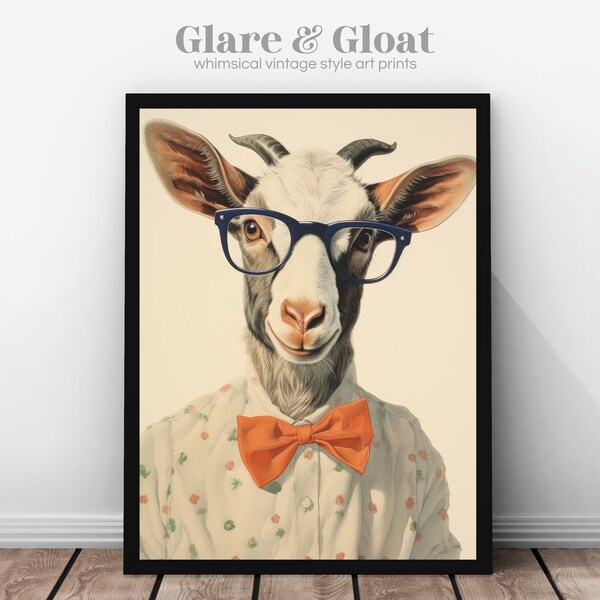 Goat Art - Etsy