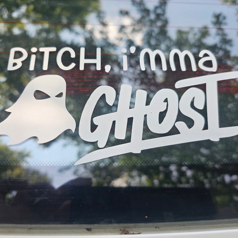 Ghost Energy Decal - Etsy
