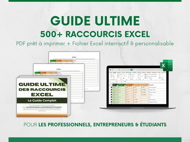 Ultimate Excel Shortcuts Guide | Print-ready PDF + Interactive ...