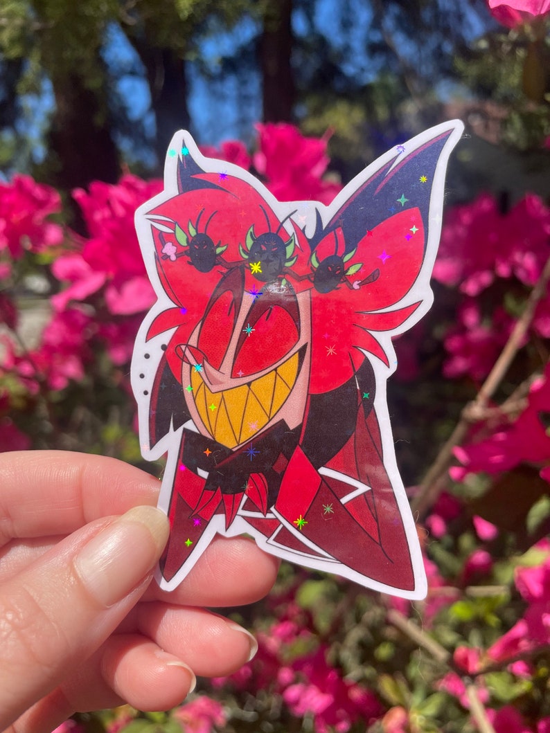 Hazbin Hotel Alastor Sticker - Etsy