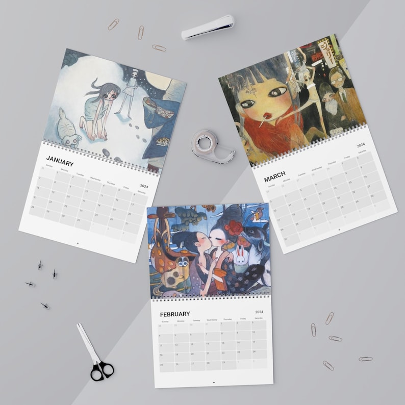 Aya Takano 2024 Calendar - Etsy